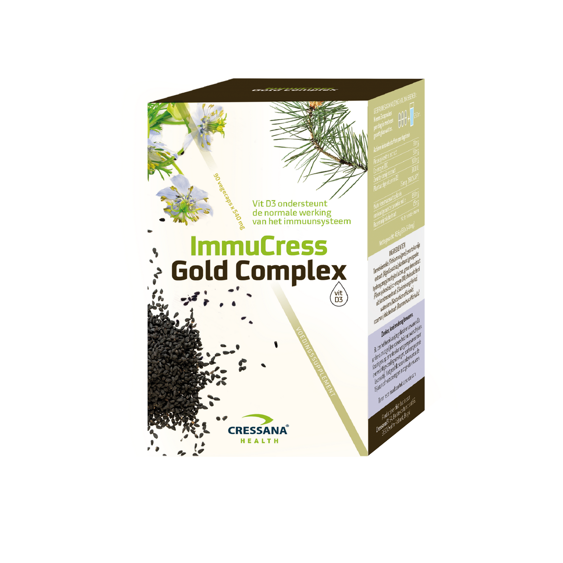 Cressana ImmuCress Gold Complex - 90 liquid capsules
